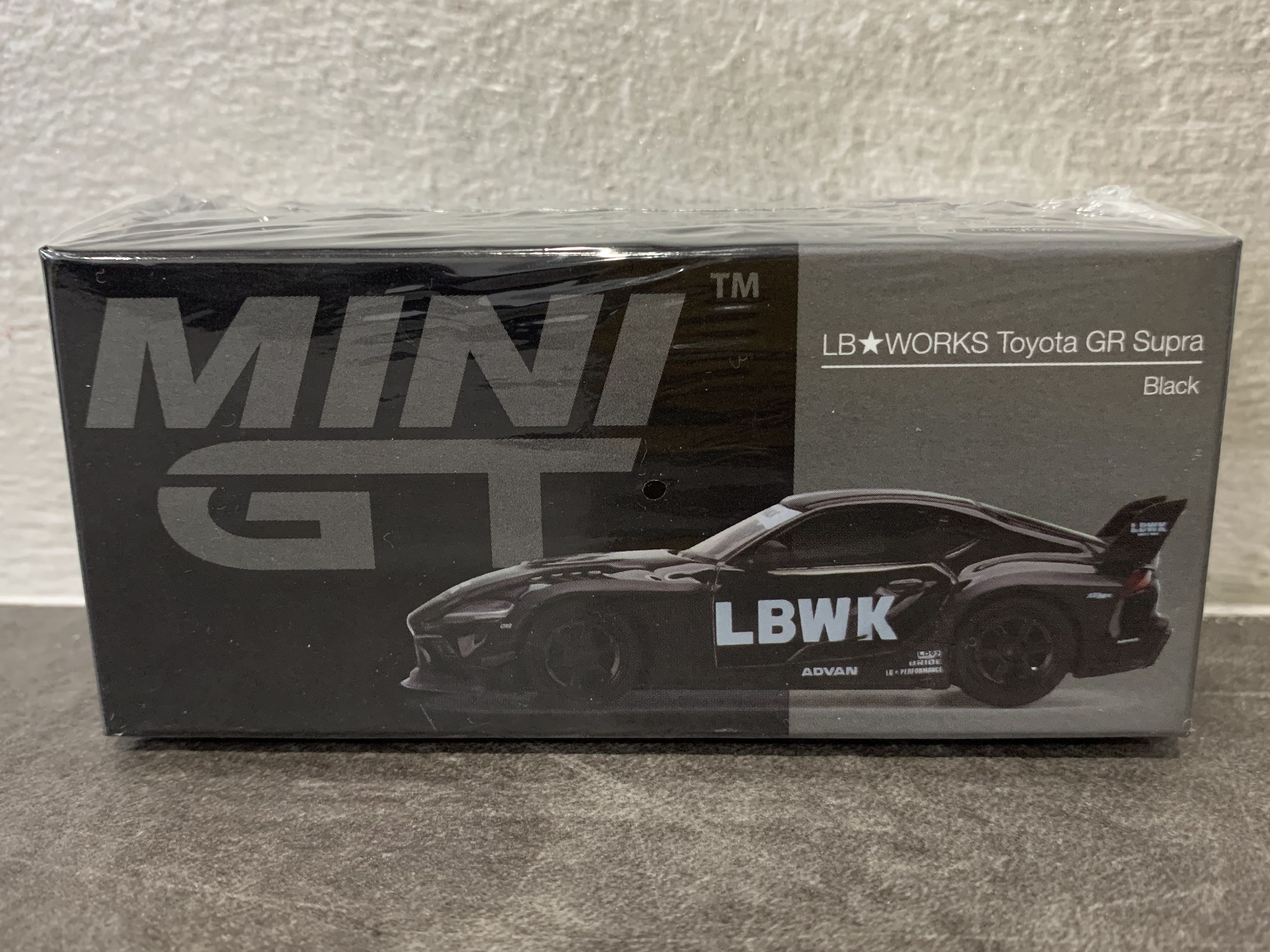 MINI GT #236 LB★WORKS Toyota GR Supra Black RHD China Exclusive ...