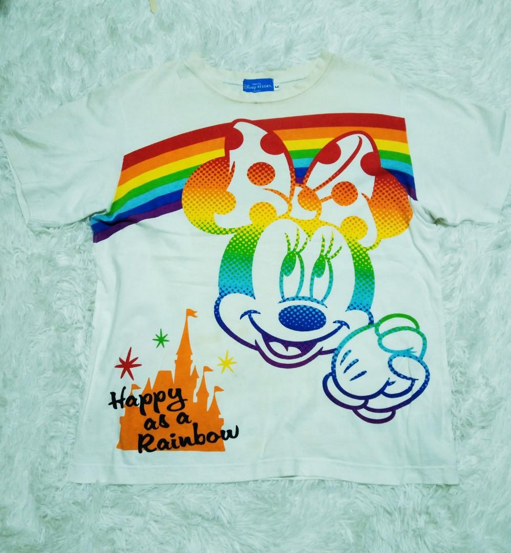 Minnie Mouse Rainbow Disney Resort Tokyo, Women's Fashion, Tops, Other ...