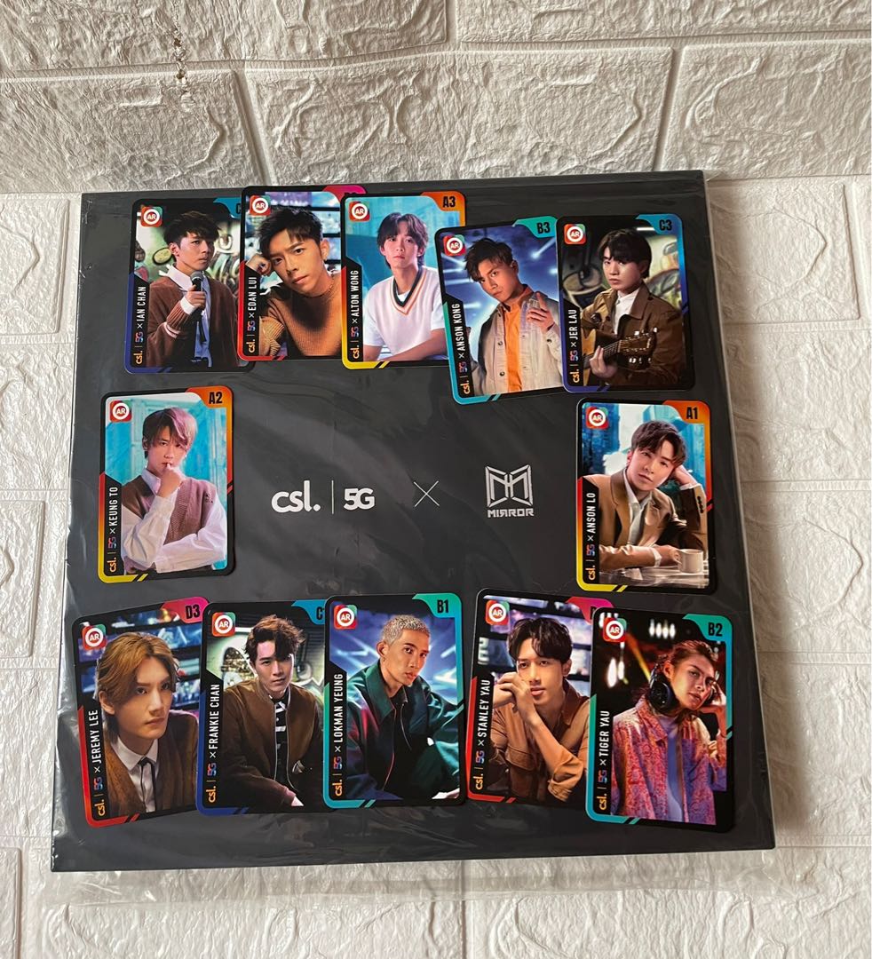 Mirror -全新AR cards 全套+珍藏集, 興趣及遊戲, 收藏品及紀念品, 明星周邊 - Carousell