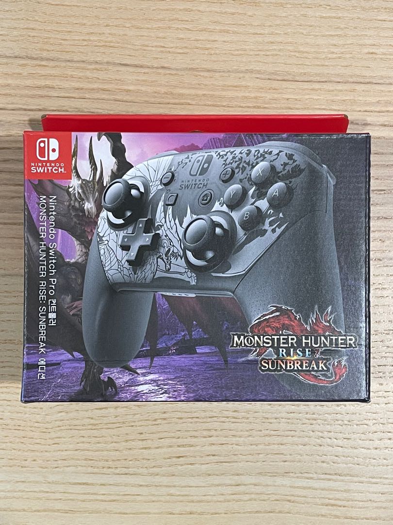 Monster hunter rise: sunbreak pro controller, Video Gaming, Gaming ...