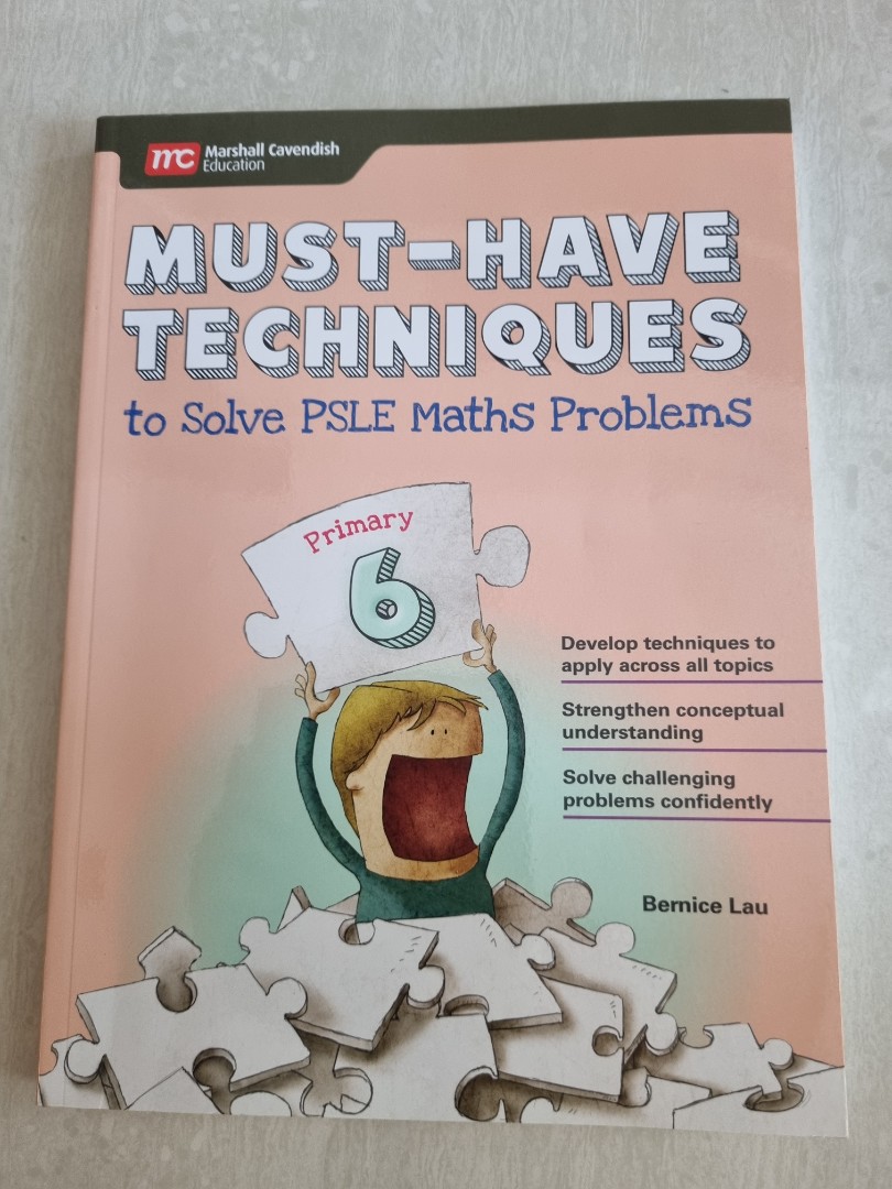 Must Have Techniques to solve PSLE maths problems, Hobbies & Toys ...
