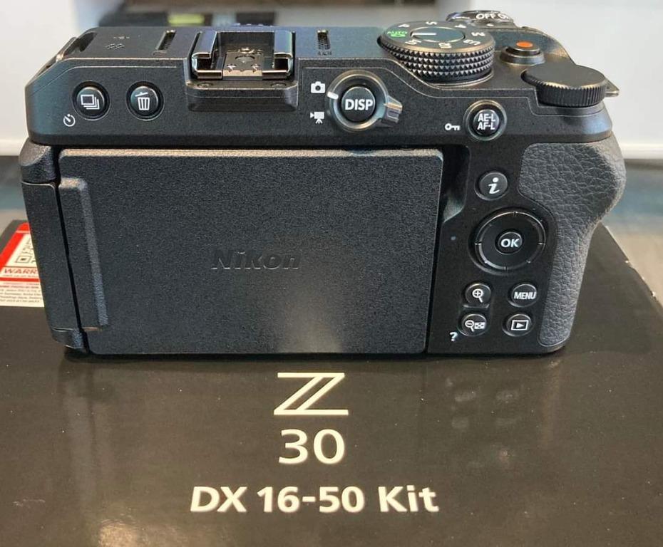 NEW NIKON Z30 BODY FOC ML-L7 REMOTE & SMALLRIP TRIPOD, Photography ...