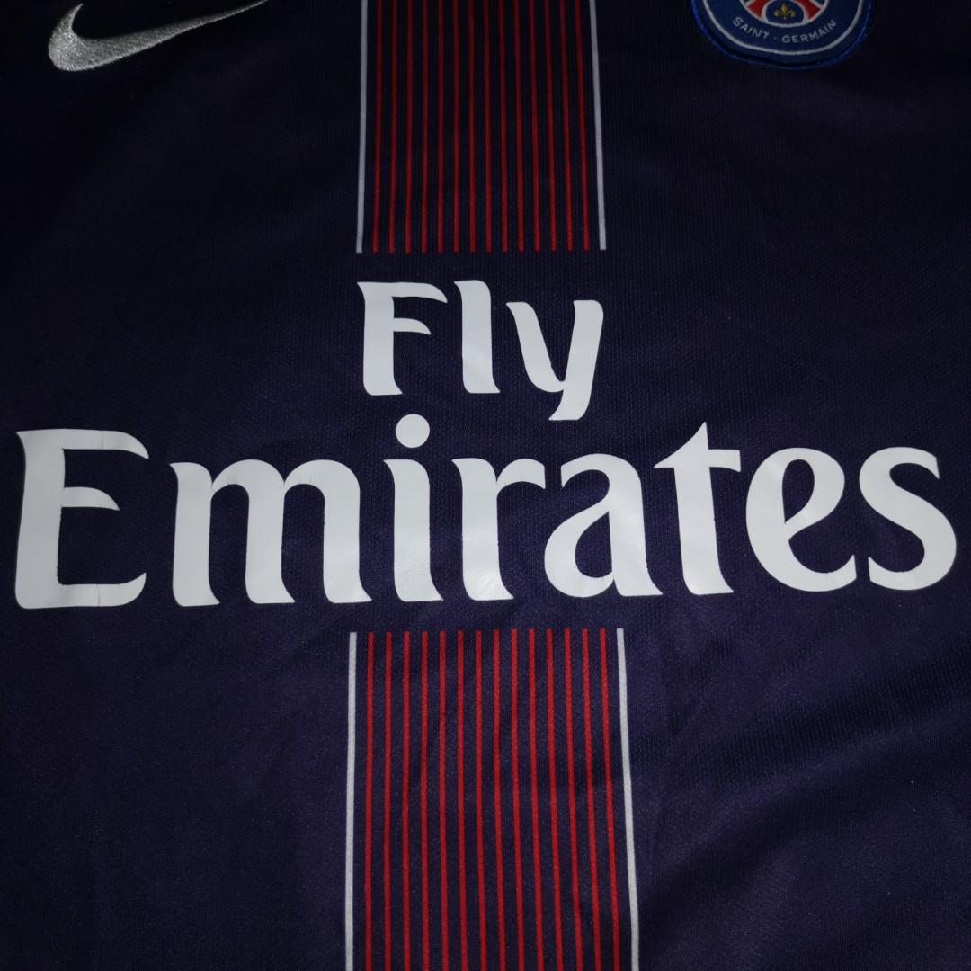 Nike Fly Emirates Paris Saint-Germain #22 Soccer Jersey (Dark Violet ...