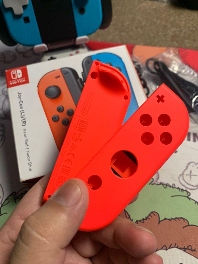 Nintendo Switch Joycon Transparent (Orig), Video Gaming, Video Games ...
