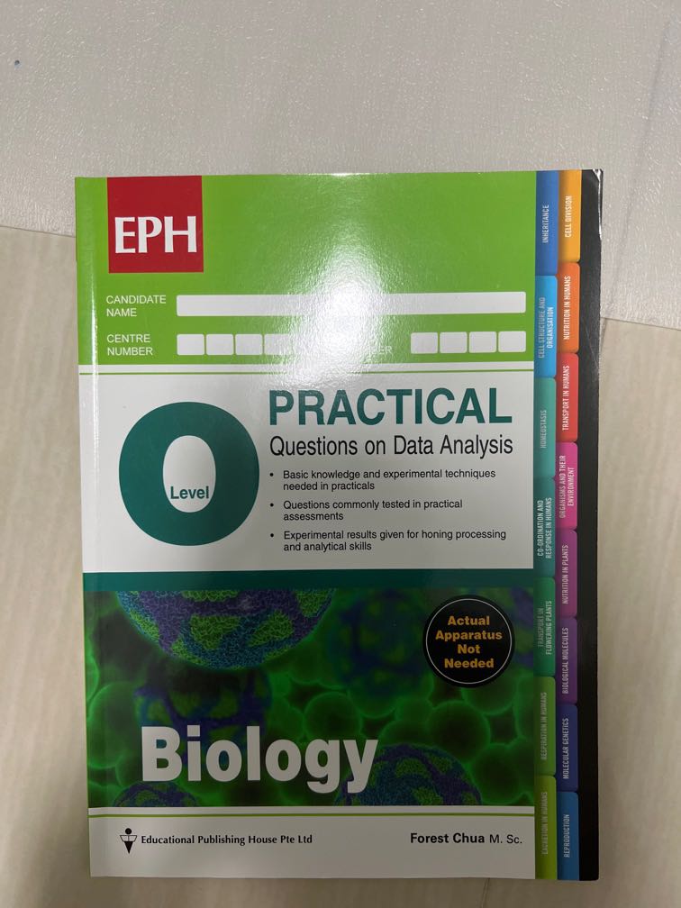 O Level Biology practical book, Hobbies & Toys, Books & Magazines ...