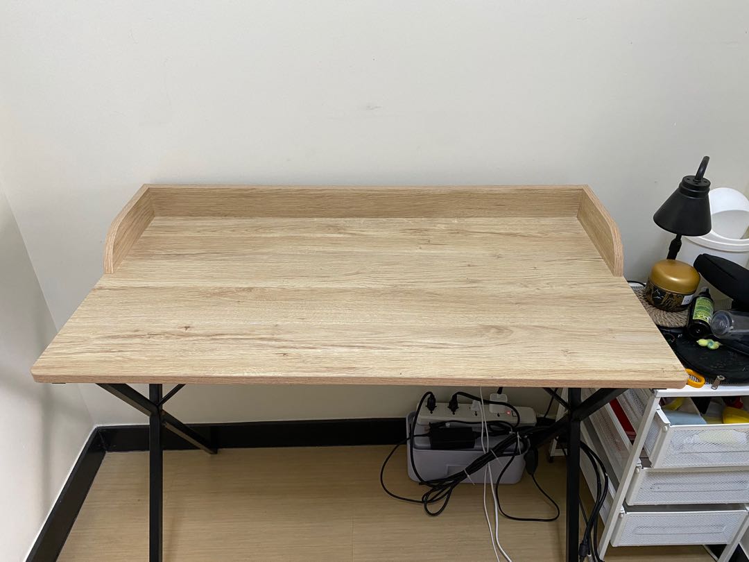 Office desk/Study table (Sanyang), Furniture & Home Living, Furniture ...