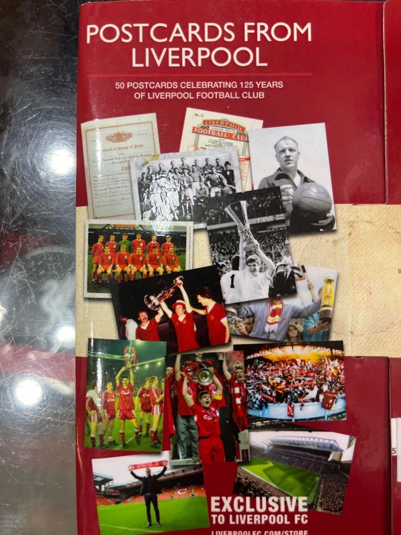 Official Liverpool Football Club Postcards Celebrating 125 years of LFC ...