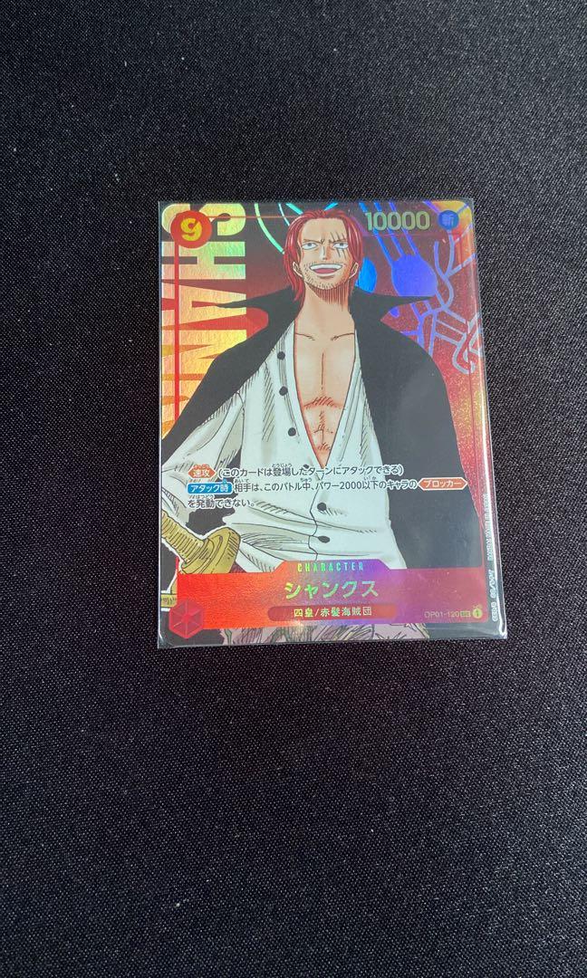 One Piece TCG AA Shanks (Romance Dawn), Hobbies & Toys, Toys & Games on ...