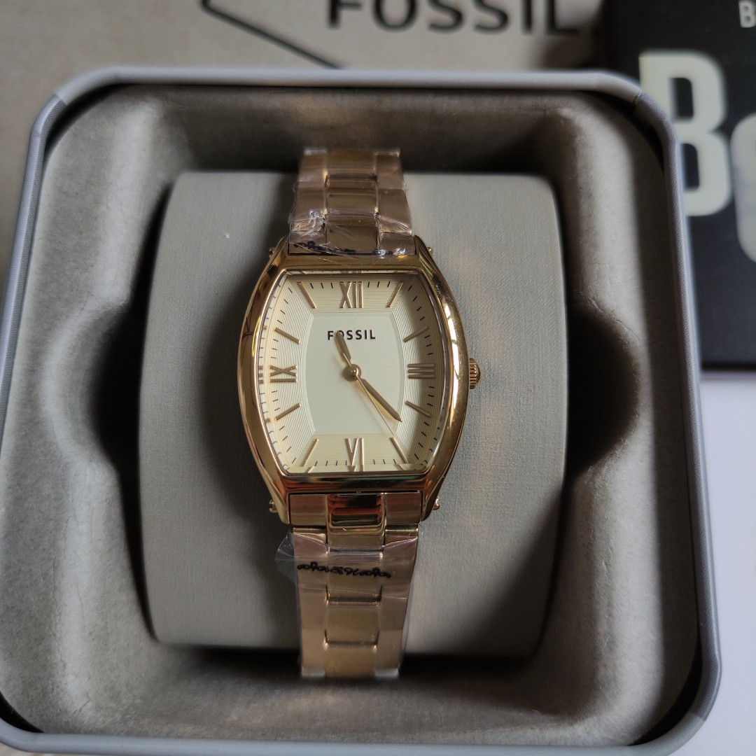Original Fossil Gold Mini WATCH, Women's Fashion, Watches & Accessories ...