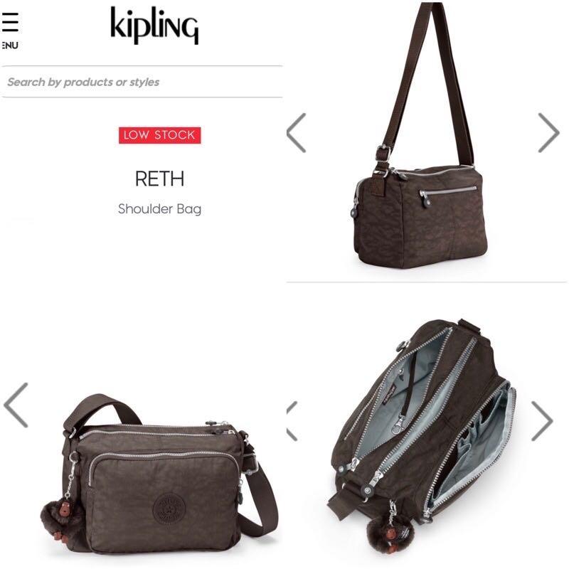 Original Kipling Reth Shoulder/Crossbody Bag, Women's Fashion, Bags ...