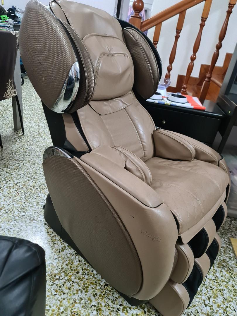 Osim uMagic Massage Chair, Health & Nutrition, Massage Devices on Carousell