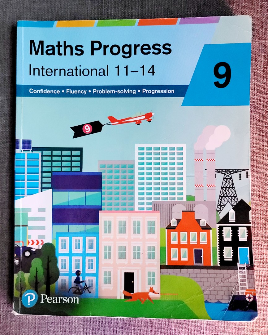 Pearson Maths Progress International 11-14 Year 9, 興趣及遊戲, 書本 & 文具, 教科書 ...