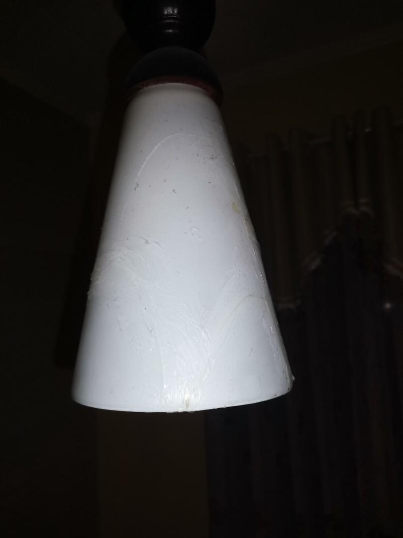 Pendant light drop light (3 lights), Furniture & Home Living, Lighting ...