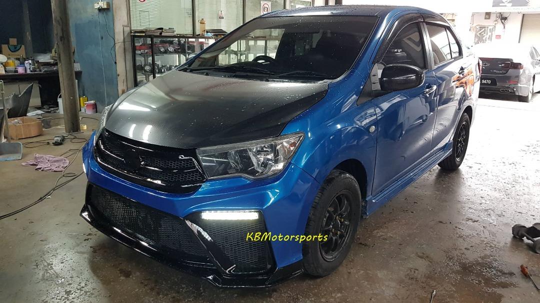 Perodua Bezza GT Front Bumper, Auto Accessories on Carousell