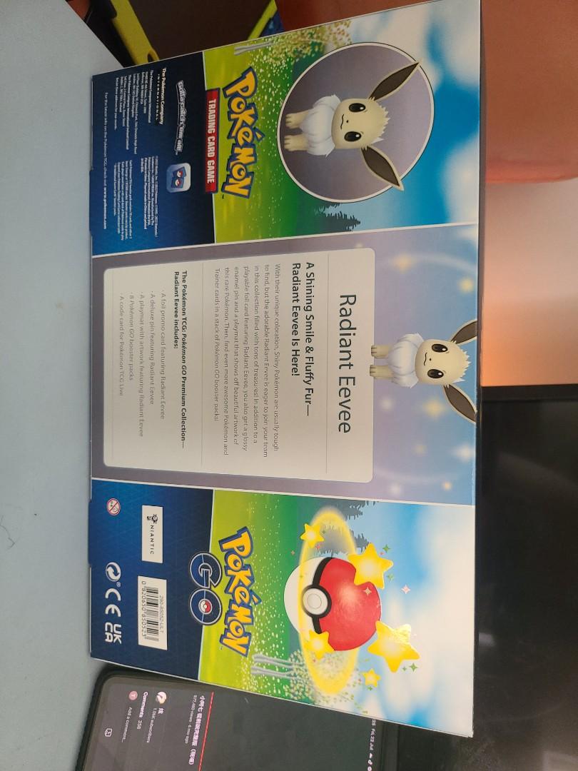 Pokemon go premium collection Radiant Evee box, Hobbies & Toys, Toys ...