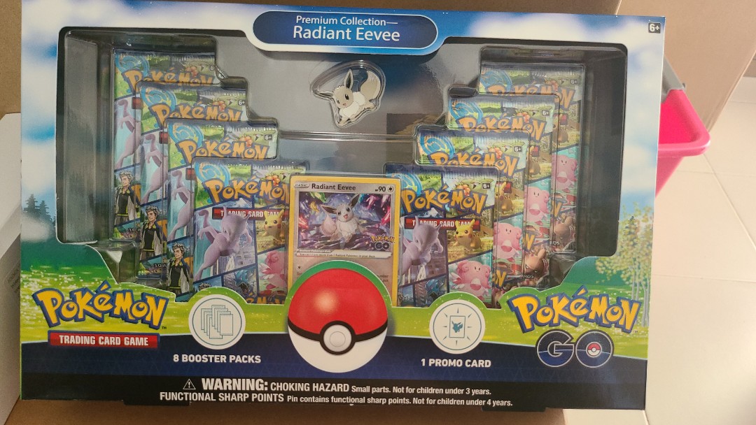 Pokemon go premium collection Radiant Evee box, Hobbies & Toys, Toys ...