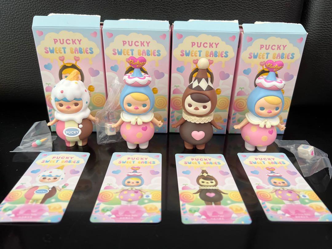 Popmart Pucky Mickey family, Pucky Pool babies, Pucky Monster babies ...