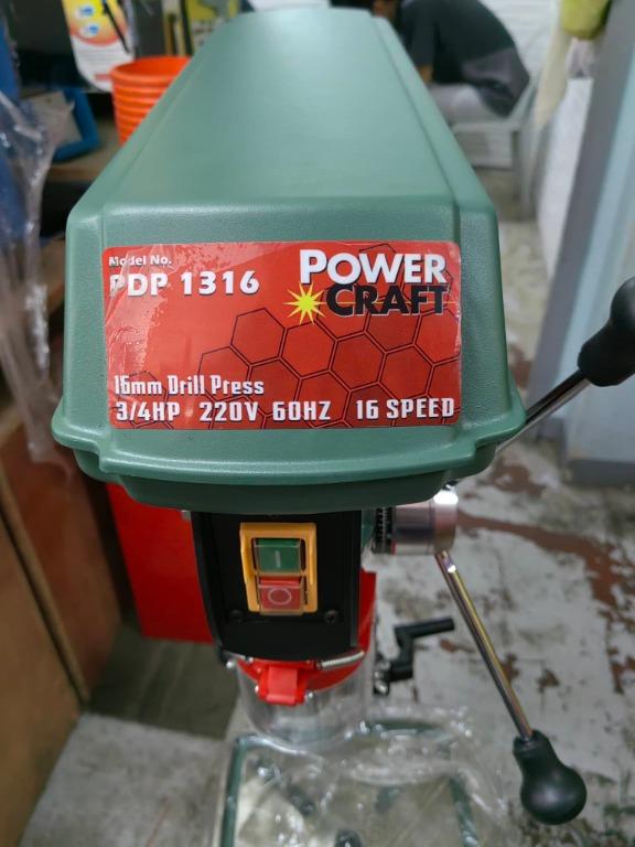 Powercraft Drill Press 16mm, Commercial & Industrial, Industrial ...
