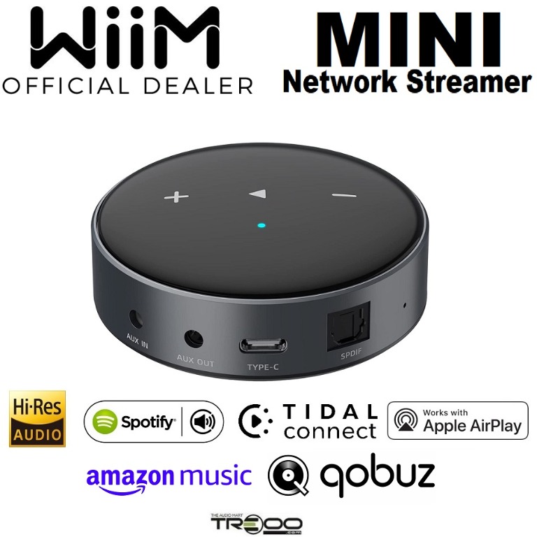 [Official] WiiM Mini Multi-Room AirPlay2 HiFi Audio Wireless Bluetooth ...