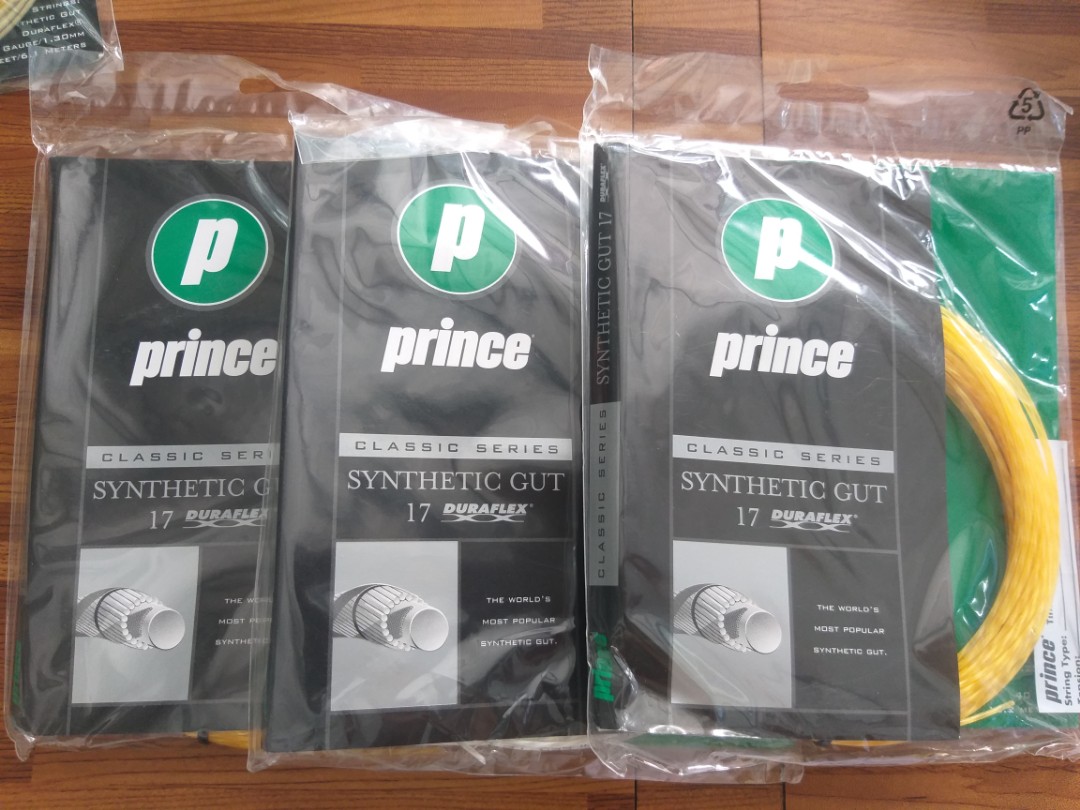 Prince Classic Series Synthetic Gut, Sports Equipment, Sports & Games ...