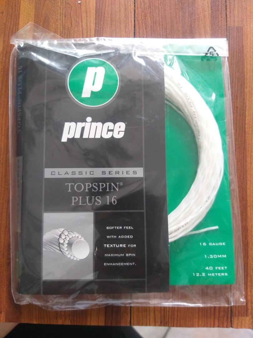 Prince Classic Series Topspin Plus 16, Sports Equipment, Sports & Games ...