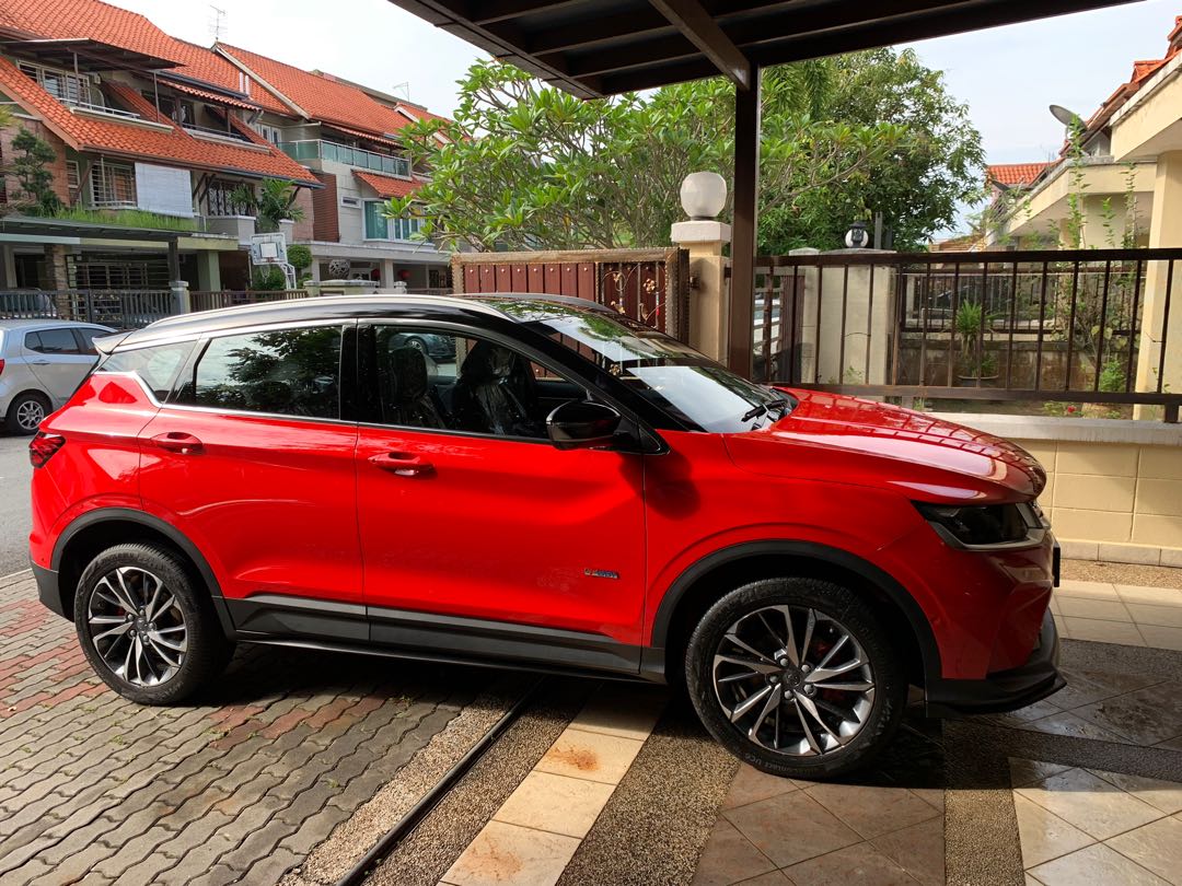 Proton X50 Flagship Passion Red (New), Cars, Cars for Sale on Carousell