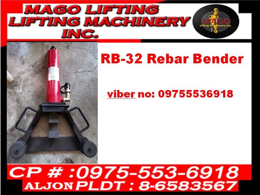 RB-32 Rebar Bender, Commercial & Industrial, Construction Tools ...