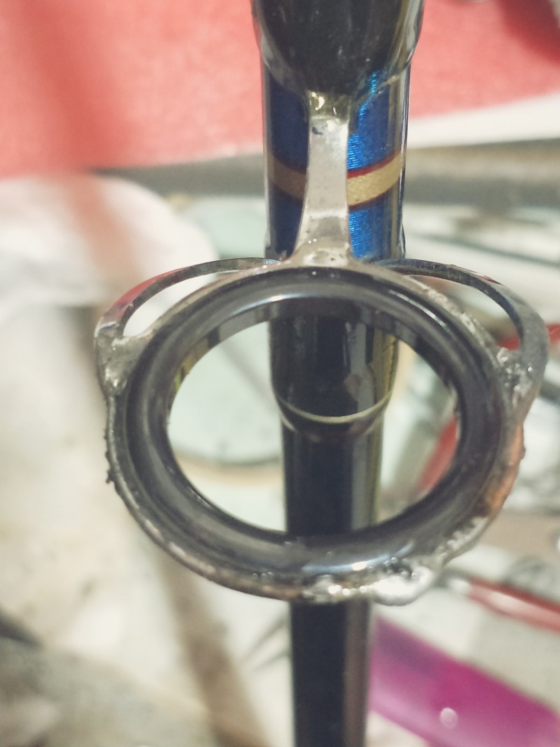 Repair fishing rod broken ring, Sports Equipment, Fishing on Carousell