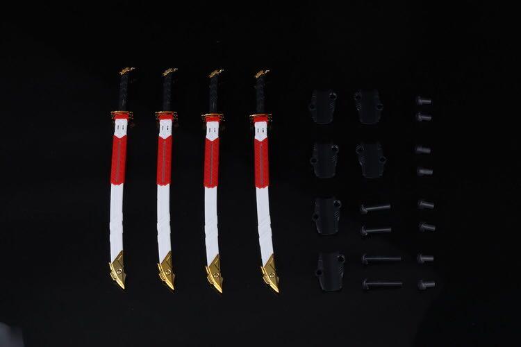 RG / MG / MB Astray Red Frame Gundam 4 Katana / Sword /Gerbera Straight ...