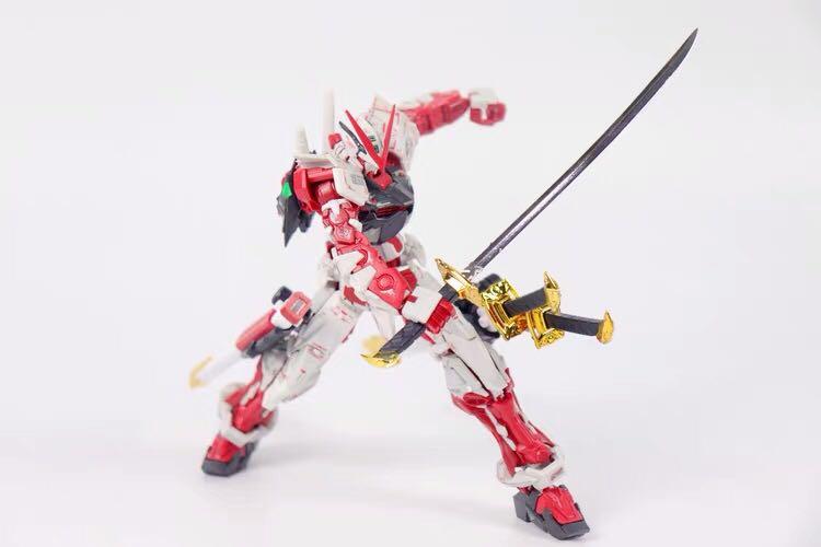 RG / MG / MB Astray Red Frame Gundam 4 Katana / Sword /Gerbera Straight ...