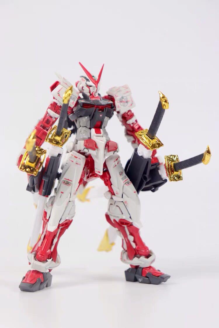 RG / MG / MB Astray Red Frame Gundam 4 Katana / Sword /Gerbera Straight ...