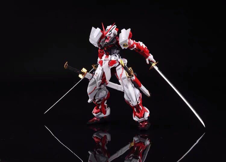 RG / MG / MB Astray Red Frame Gundam 4 Katana / Sword /Gerbera Straight ...