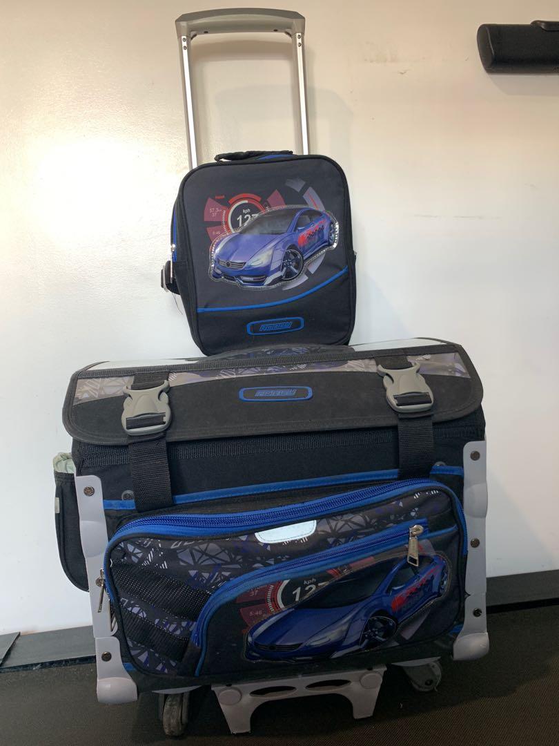 Robby Rabbit Large Box- type Trolley Bag on Carousell