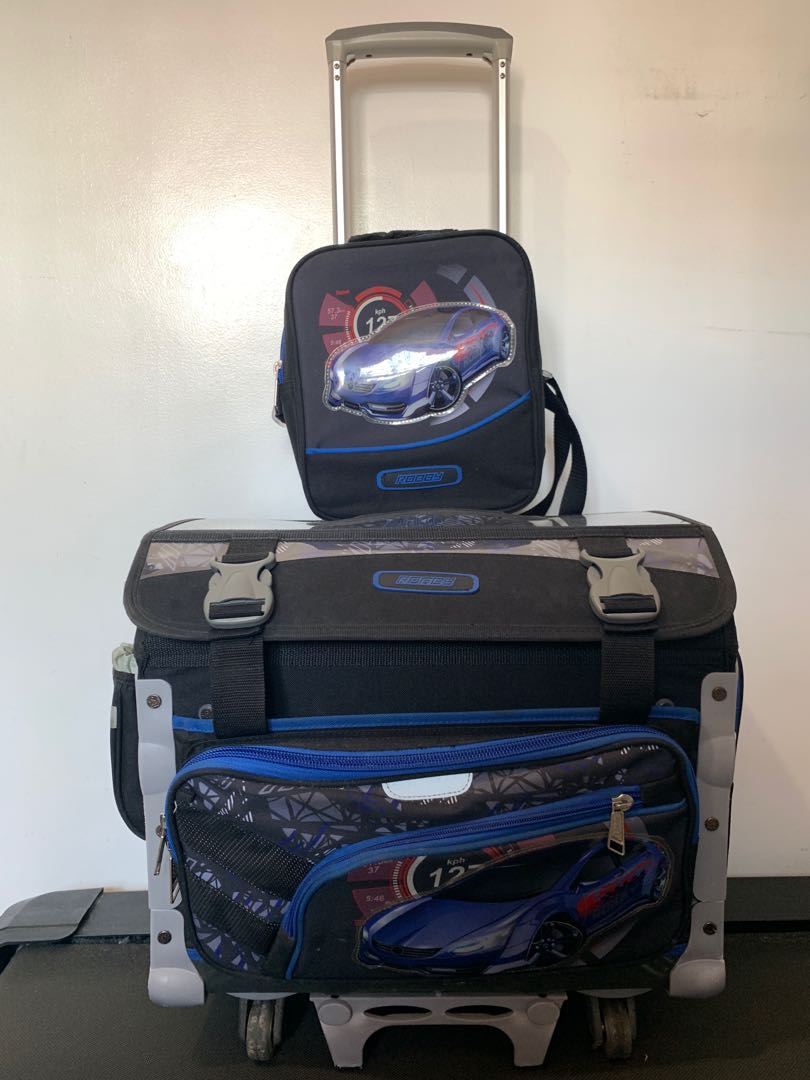 Robby Rabbit Large Box- type Trolley Bag on Carousell