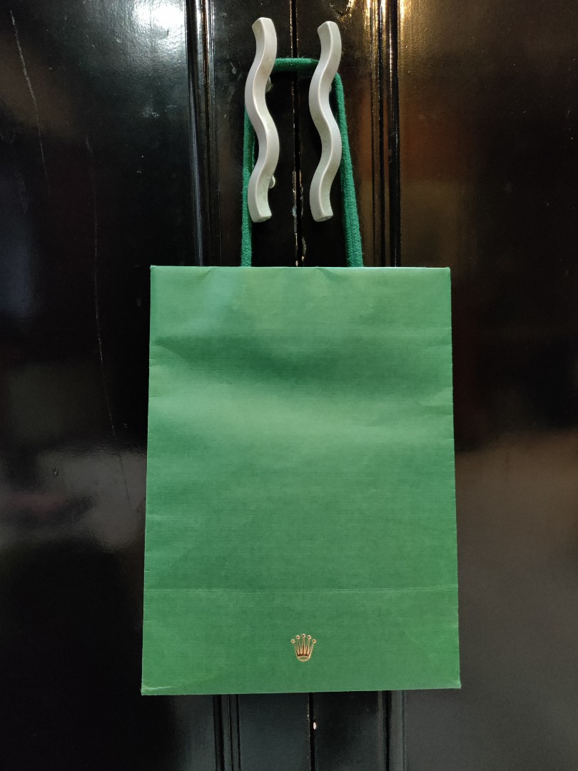 Rolex paper bag, Men's Fashion, Watches & Accessories, Watches on Carousell