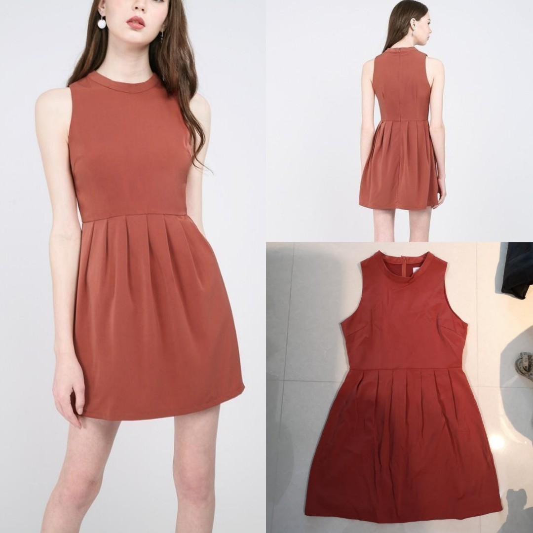 Runway Bandits RWB FTO Uobe Dress in Rust, Women's Fashion, Dresses ...