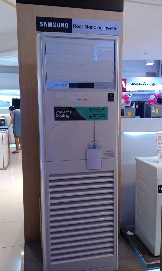 SAMSUNG FLOOR MOUNTED INVERTER AIRCON, TV & Home Appliances, Air ...