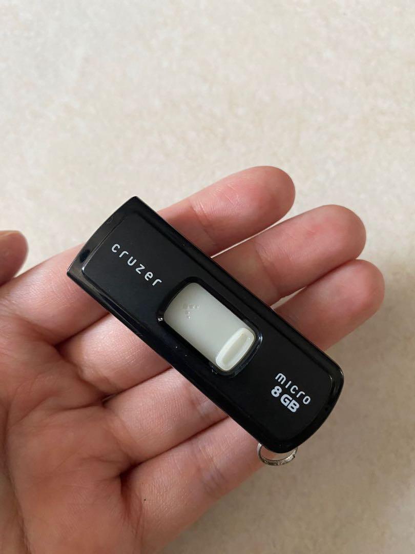 Sandisk Cruzer Micro U3 8GB Thumbdrive, Computers & Tech, Parts ...