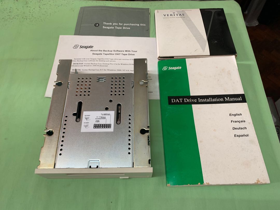 Seagate DAT Tape Storage Drive SCSI brand new, Computers & Tech ...