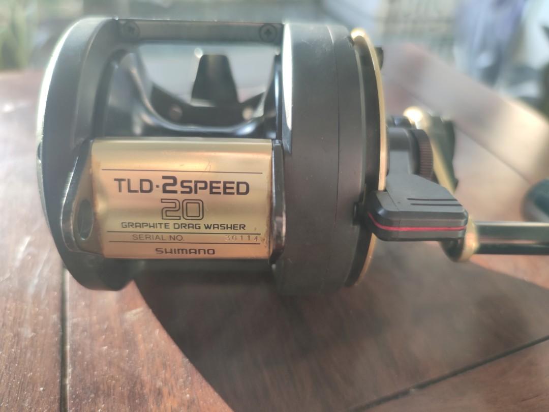 Shimano TLD 2 speed 20, Sports Equipment, Fishing on Carousell