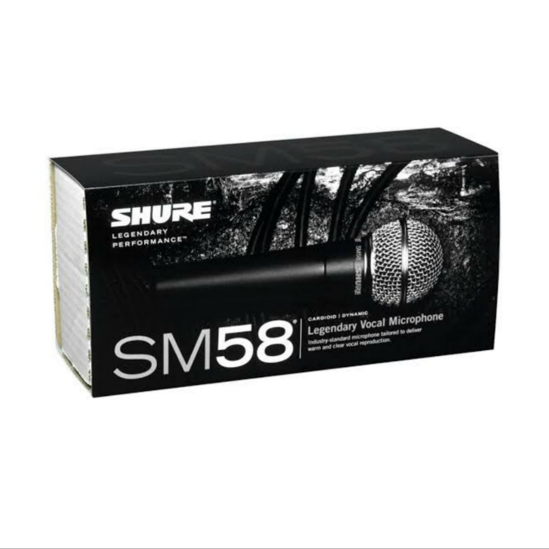 SHURE SM58 MIC, Audio, Microphones on Carousell