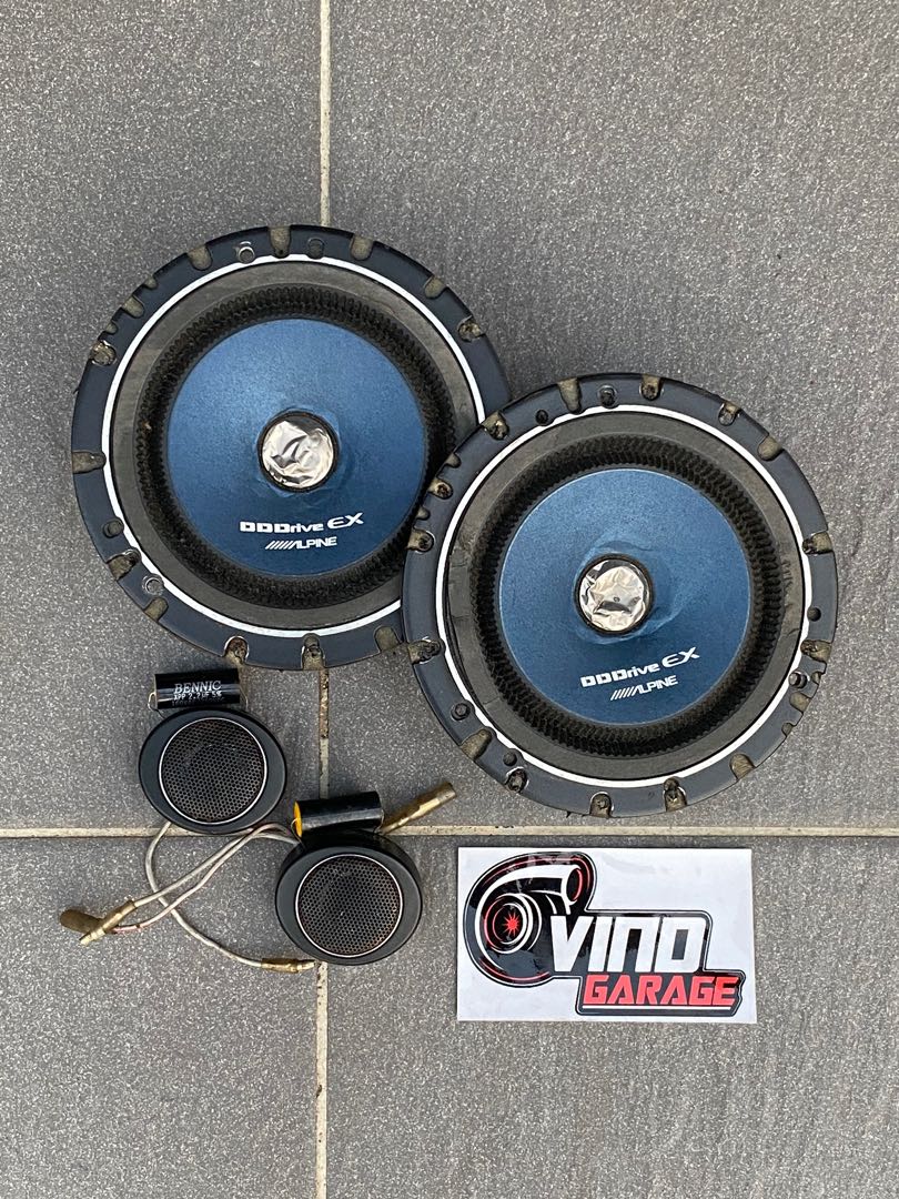 Speaker Alpine DDC-165E, Auto Accessories on Carousell