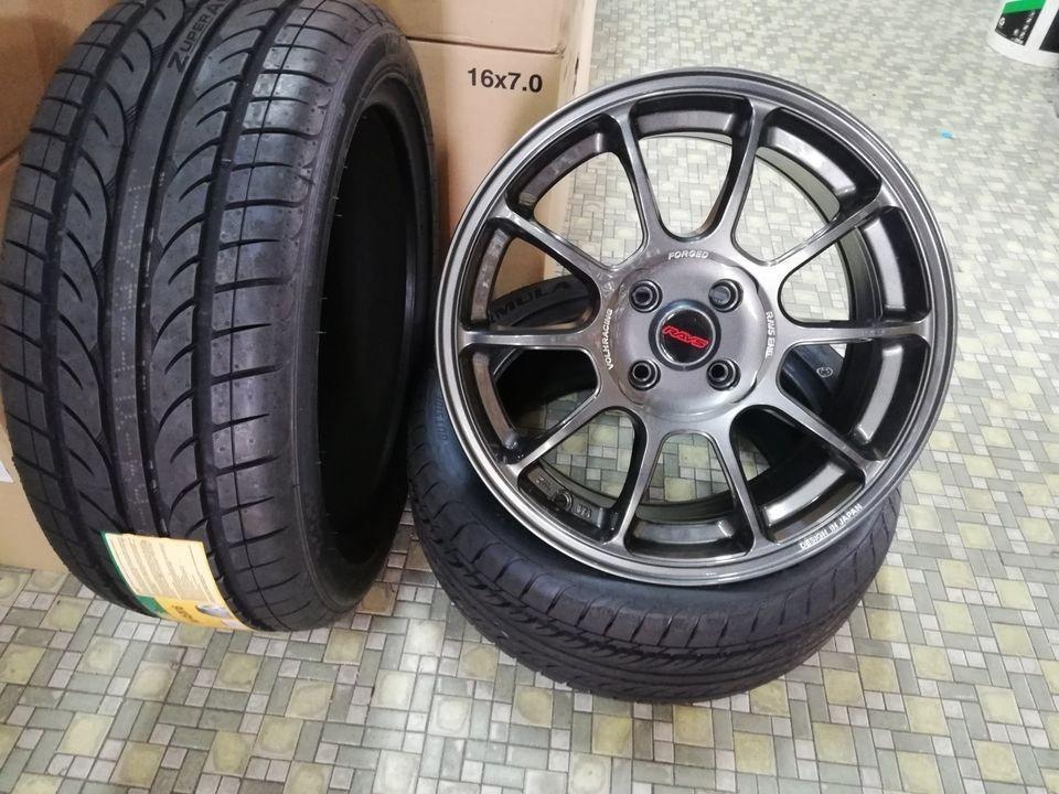 sport rim ZE40 thailand siap tayar baru 205/45/16, Auto Accessories on ...