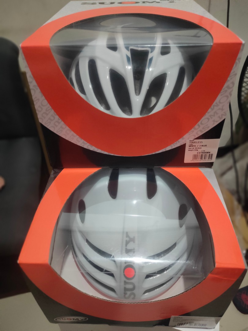 SUOMY TIMELESS AND SFERA HELMET, Sports Equipment, Bicycles & Parts ...