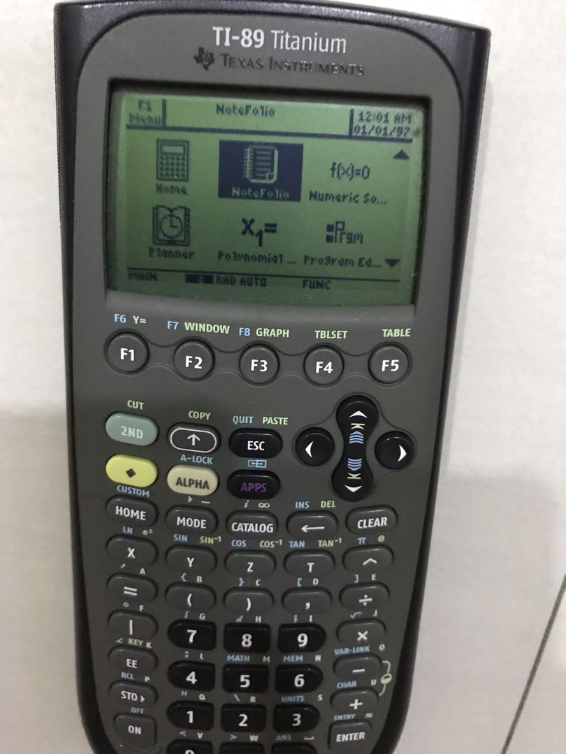 Texas Instruments TI-89 Titanium Graphing Calculator, Mobile Phones ...