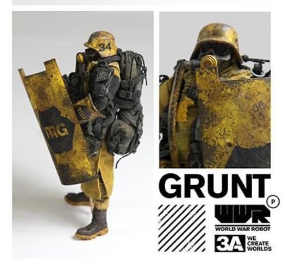 Threea 3A wwrp 1/12 emgy grunt (not 1/6), 興趣及遊戲, 玩具 & 遊戲類 - Carousell