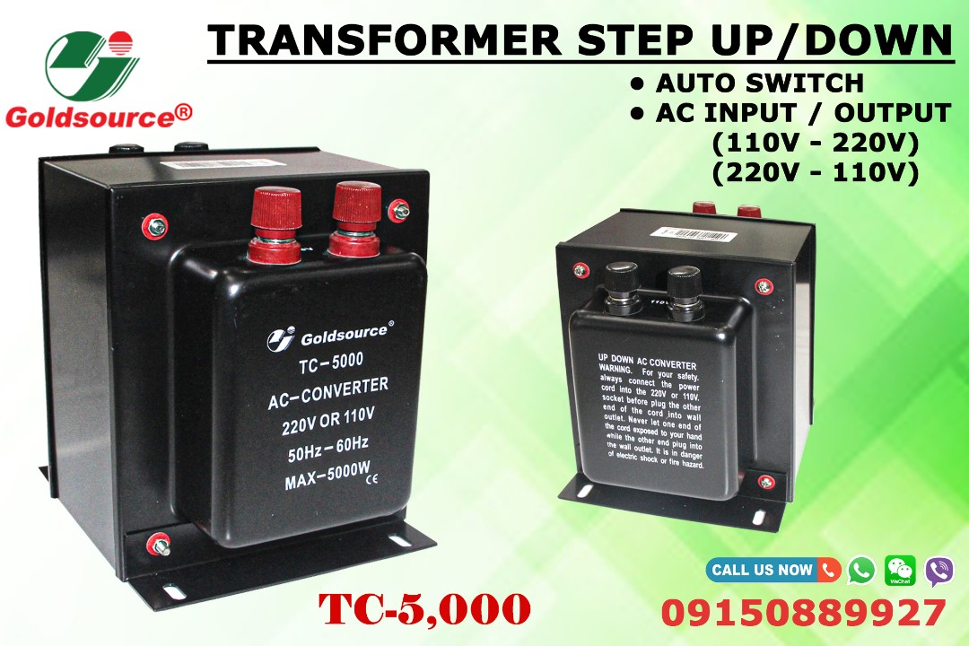 Transformer step up/down, Computers & Tech, Office & Business ...
