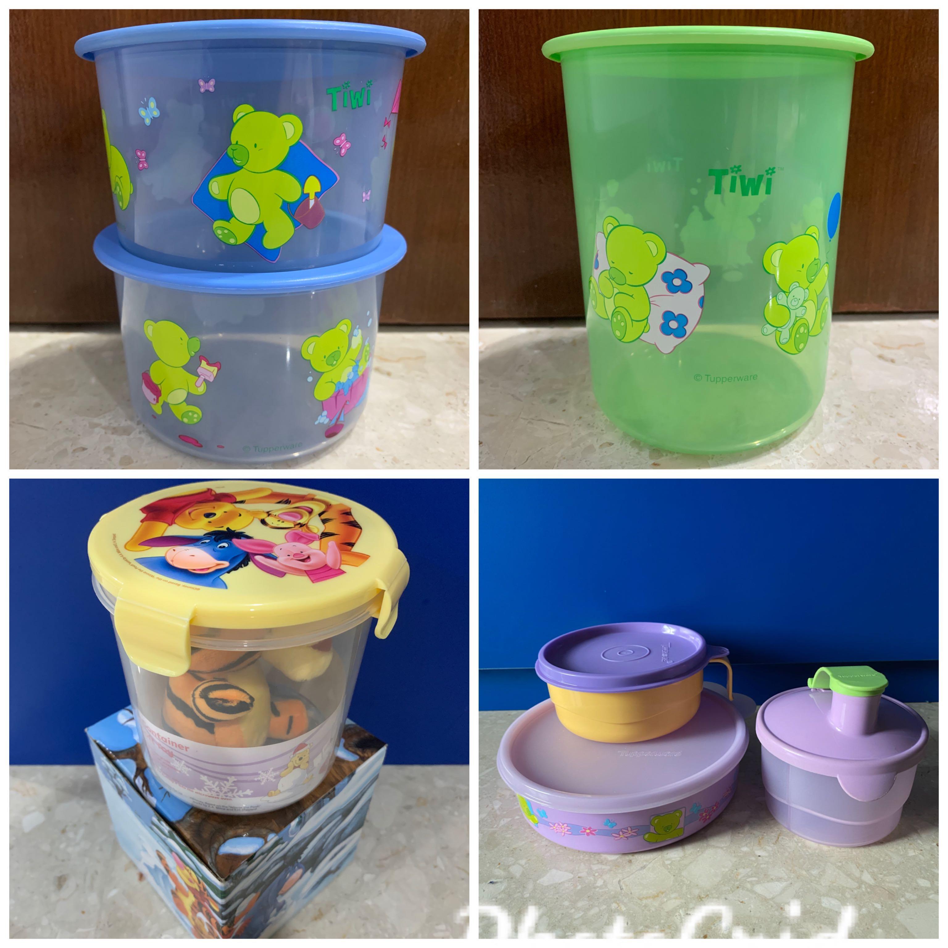 Tupperware Containers 16cm ($10/set), Furniture & Home Living ...