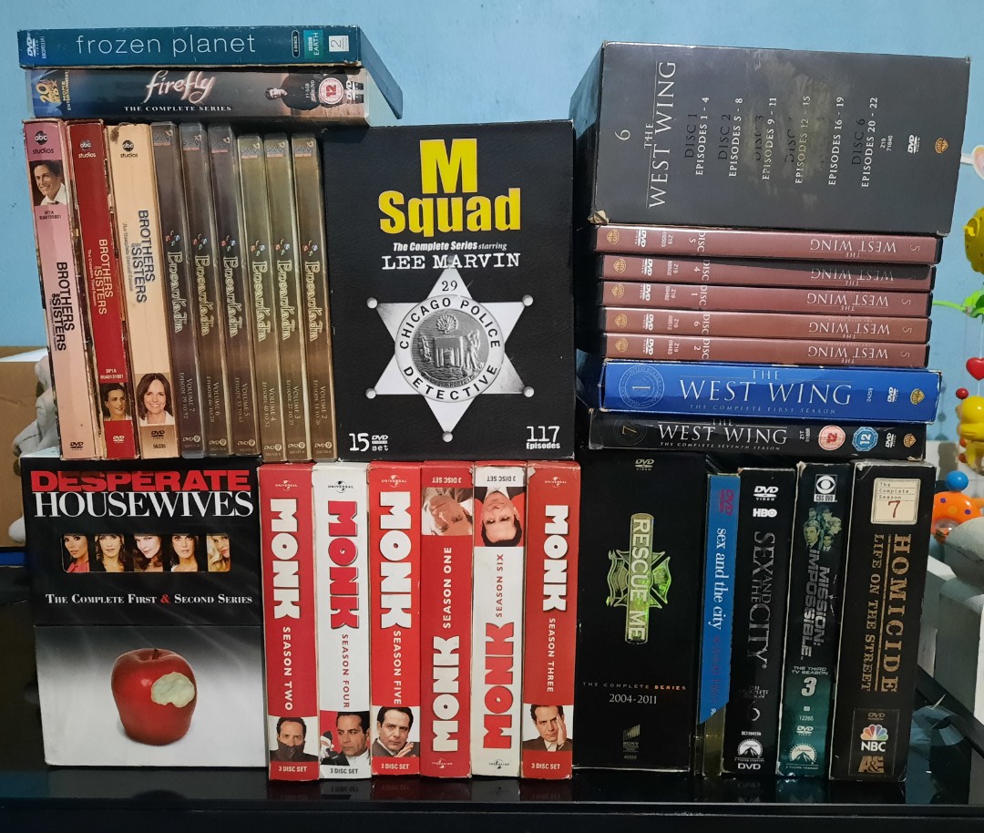 TV SERIES DVD BOXSET LOT, Hobbies & Toys, Music & Media, CDs & DVDs on ...