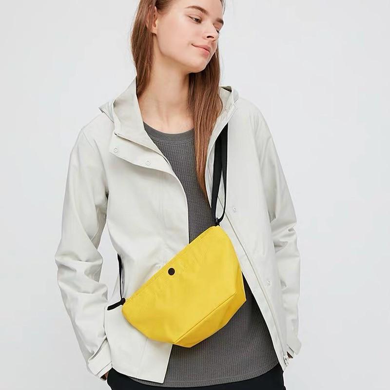 Uniqlo Nylon Crossbody Bag in Biege, Women's Fashion, Bags & Wallets ...